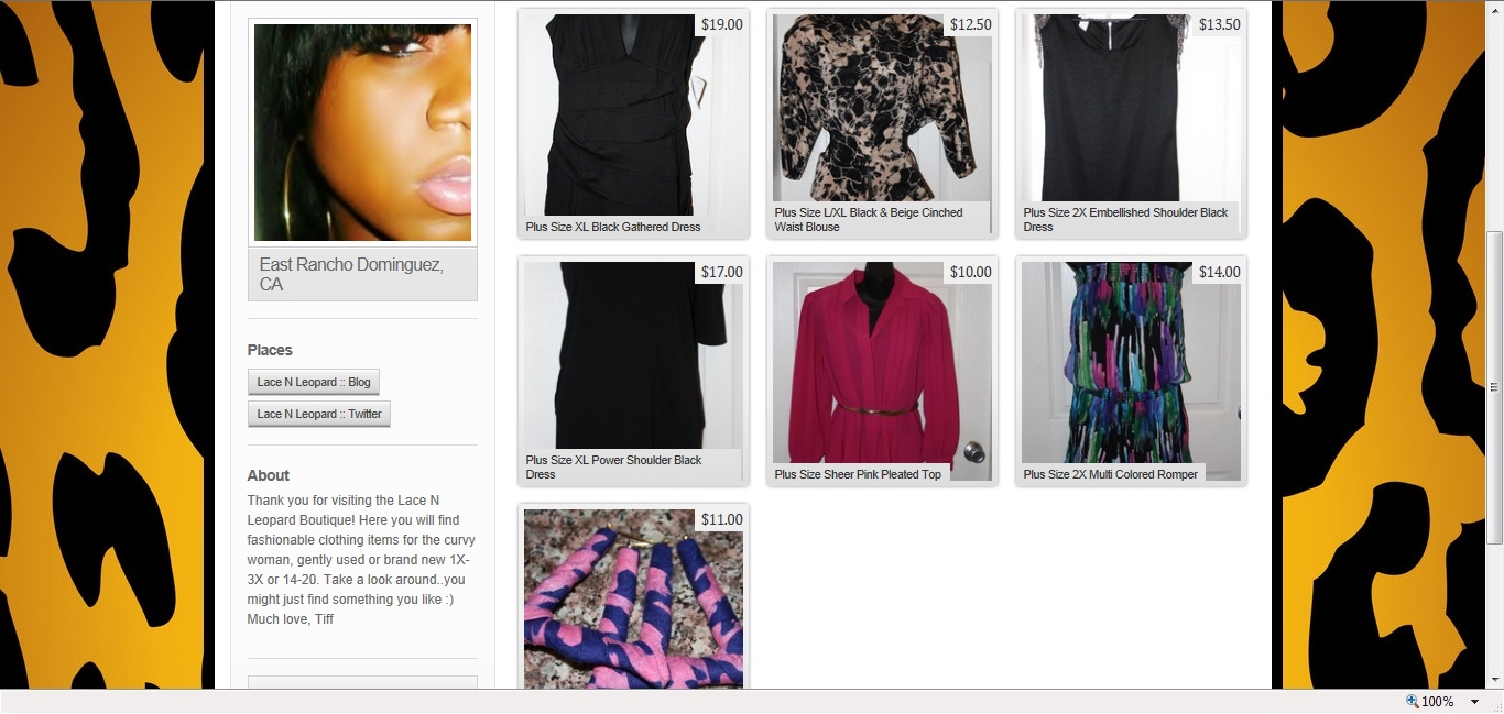 LACE N LEOPARD: Lace N Leopard Store : A Few New Items!