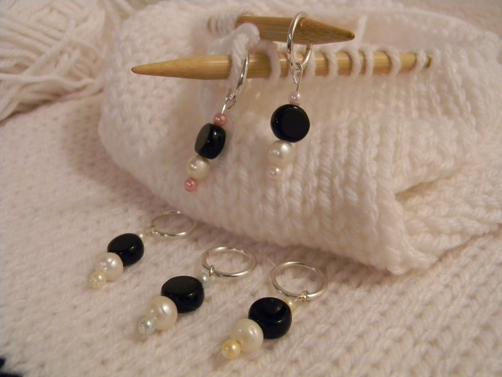 Brandy’s Creations: Pearl Stitch Markers