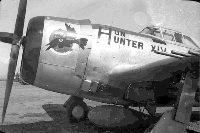 Just A Car Guy: I found a P 47 with nose art, the Hun Hunter, and the ...