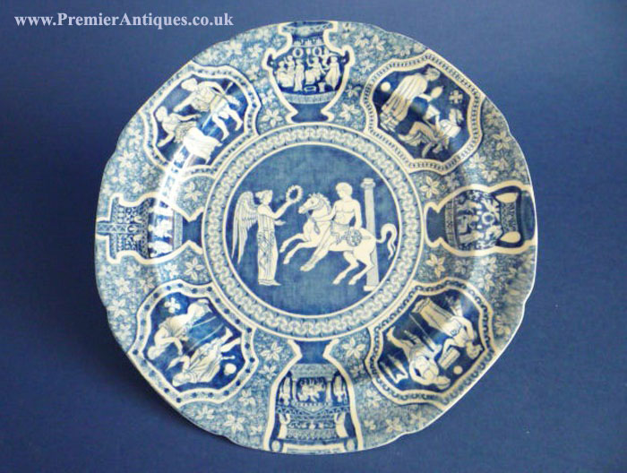 Premier Antiques: Early Blue and White - Spode's Greek Pattern