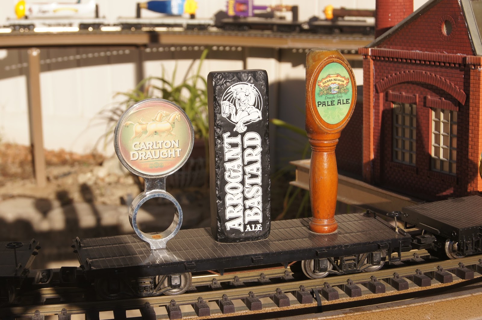 GrandpaLand Railroad: Steam Locomotives and the Beer Train