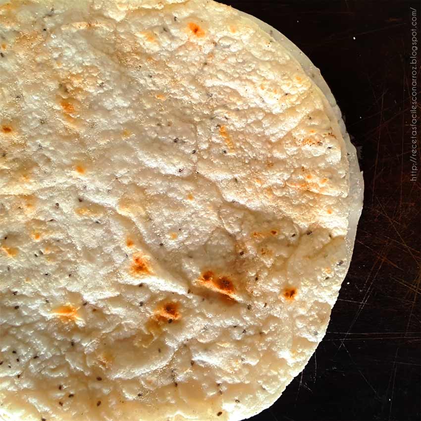 Masa básica para tacos o rapiditas con harina de arroz (SIN GLUTEN, SIN ...