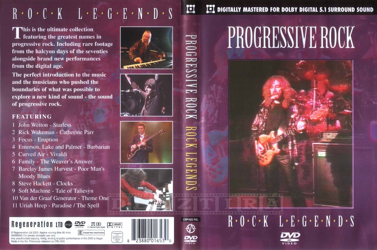 YOUDISCOLL: Progressive Rock - Rock Legends