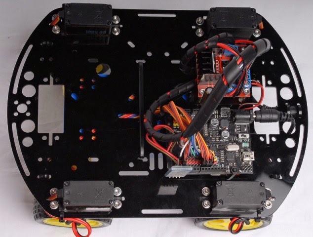 Andromina robot V.2.0: Robot Arduino UNO controlado desde un móvil ...