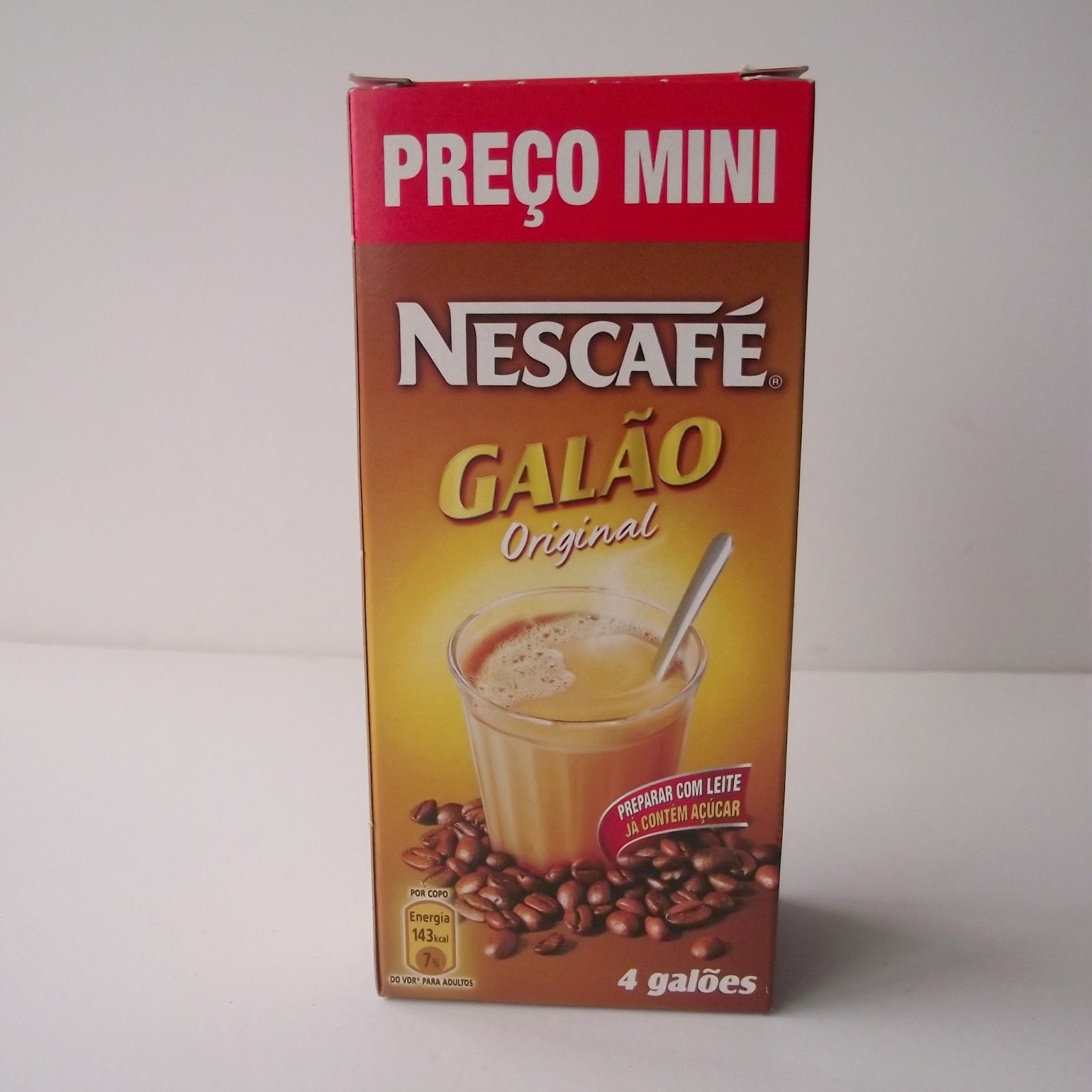 A Esquisitinha: Galão Nescafé