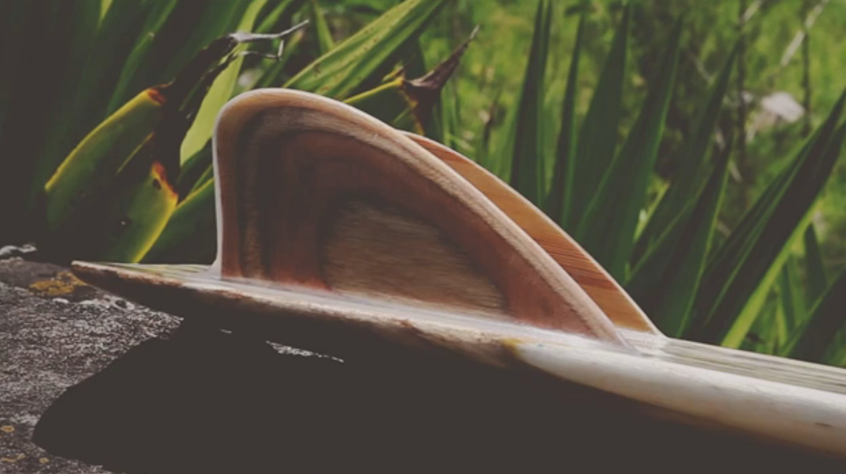 Wooden Surfboards: Tom Scott agave surfboards