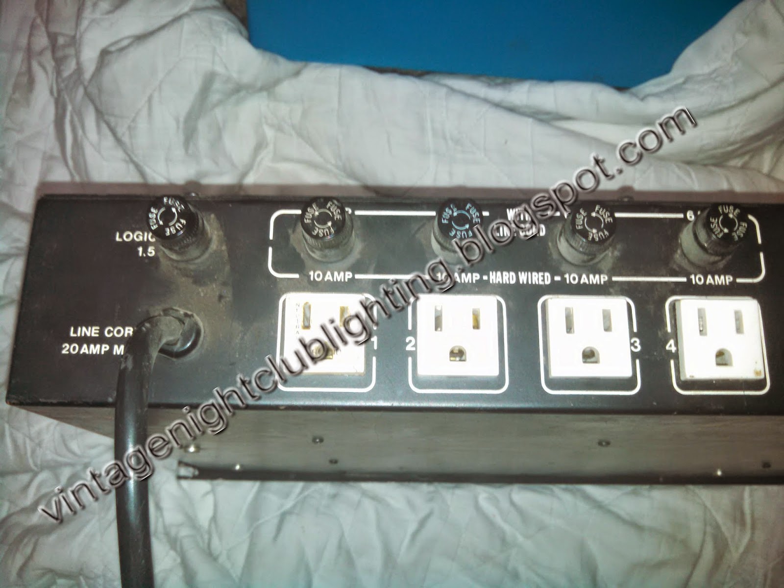 Vintage Night Club Lighting: Lumitrol 8004 Chase Controller