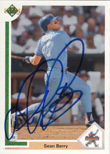 Daily Autograph: Sean Berry