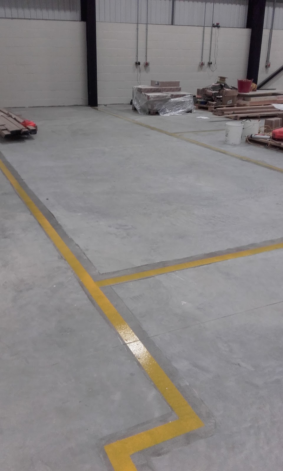 Floor Painters Ltd: Warehouse Demarcation Lines