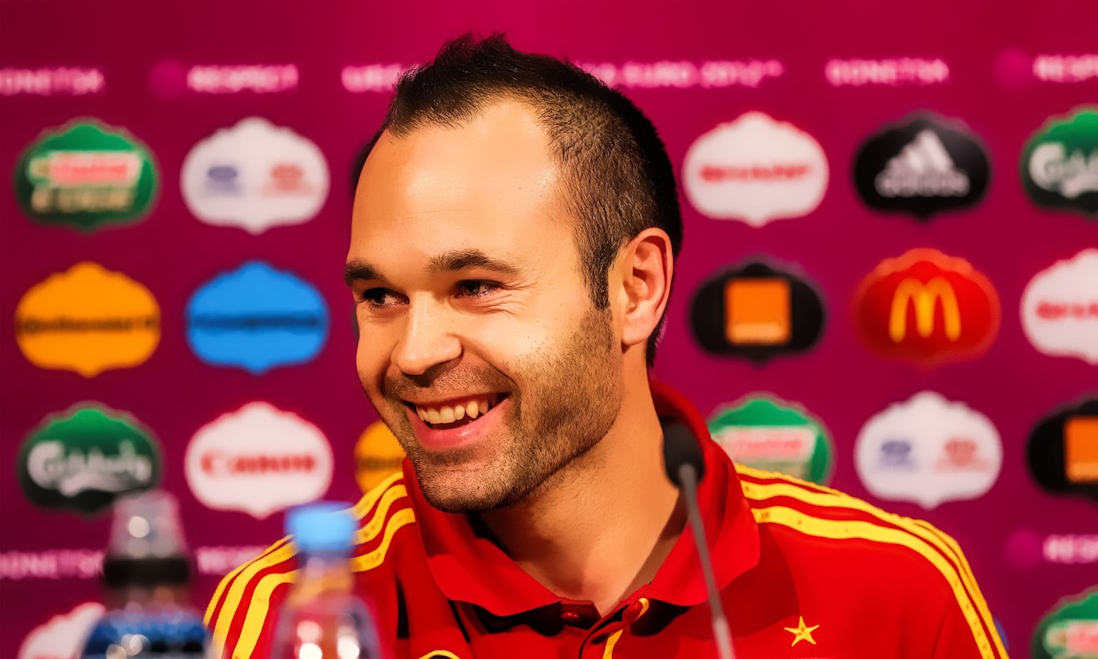 Andres Iniesta New FC Barcelona Club captain 2015 | High Definiton ...