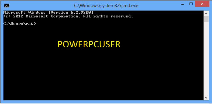 PowerUser: Learning CMD commands