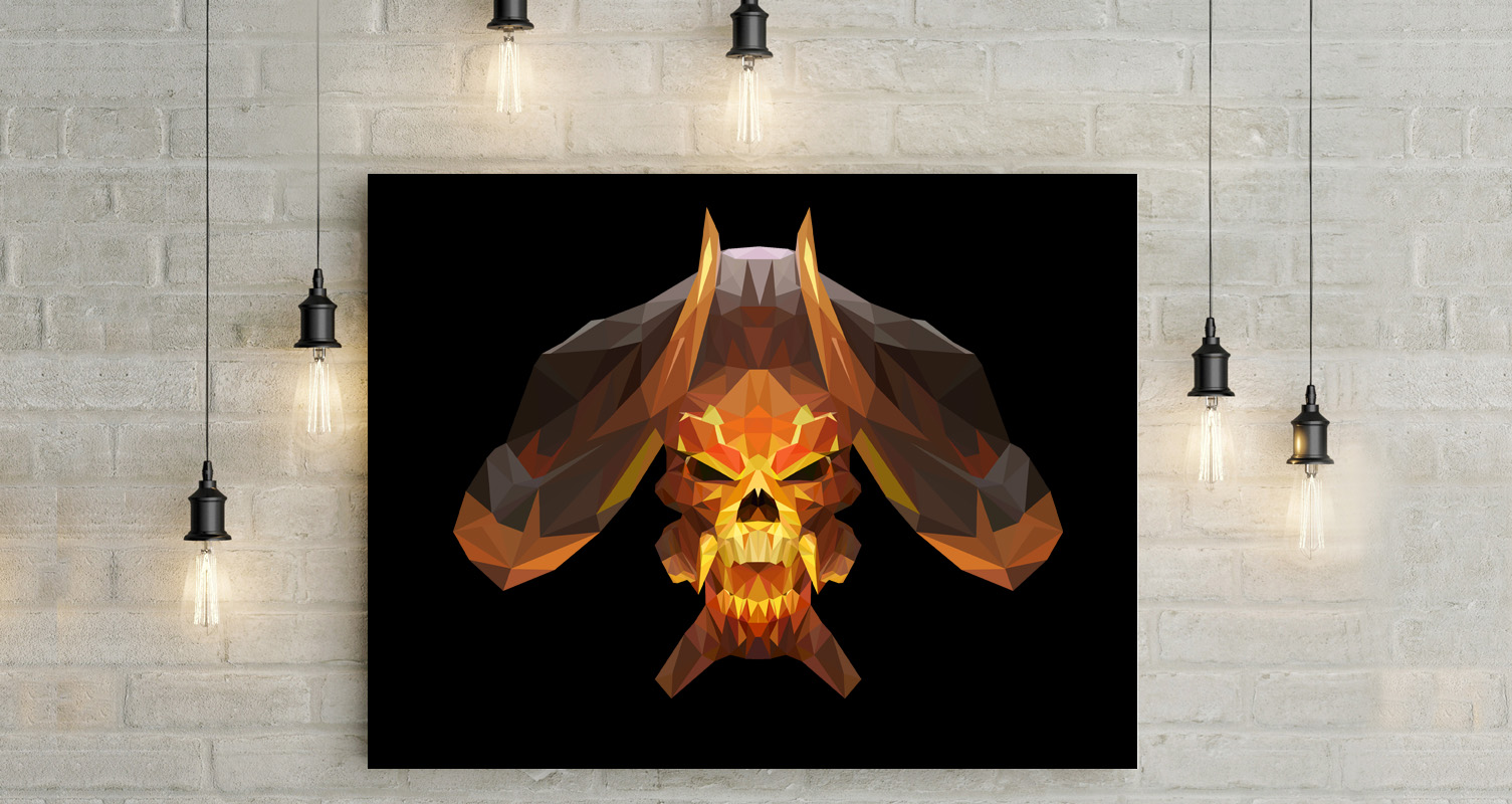 The Lowpoly Project: Bone Clinkz Dota 2 Low Poly Art