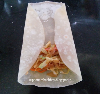 Annapurna: Vegetable Spring Rolls / Indo-Chinese (Asian) Appetizer Recipe