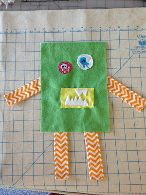 Smith Craft Adventures: Fabric Scrap Stash Buster - Mini Monsters