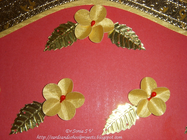 Cards and Crafts : Easy Circle Flower Tutorial and Punched Flower Tutorial