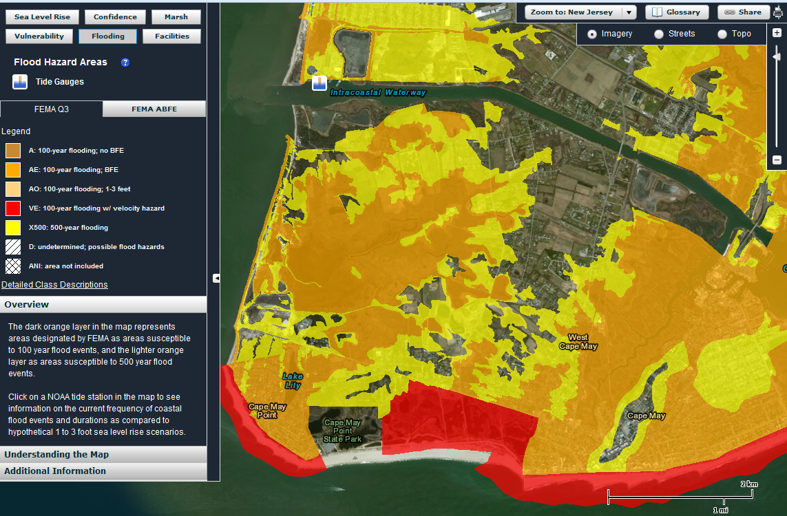 Places and Spaces: NJ Flood Mapper