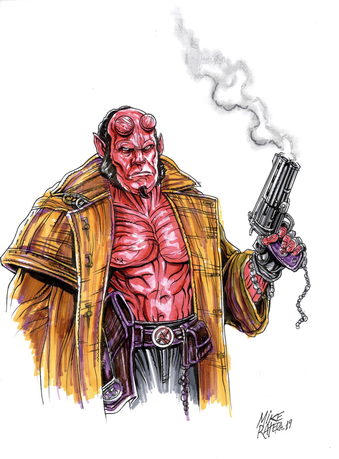 MIKE RATERA ARTBLOG: LEGENDARY HEROES - Dedicated Drawings (1)