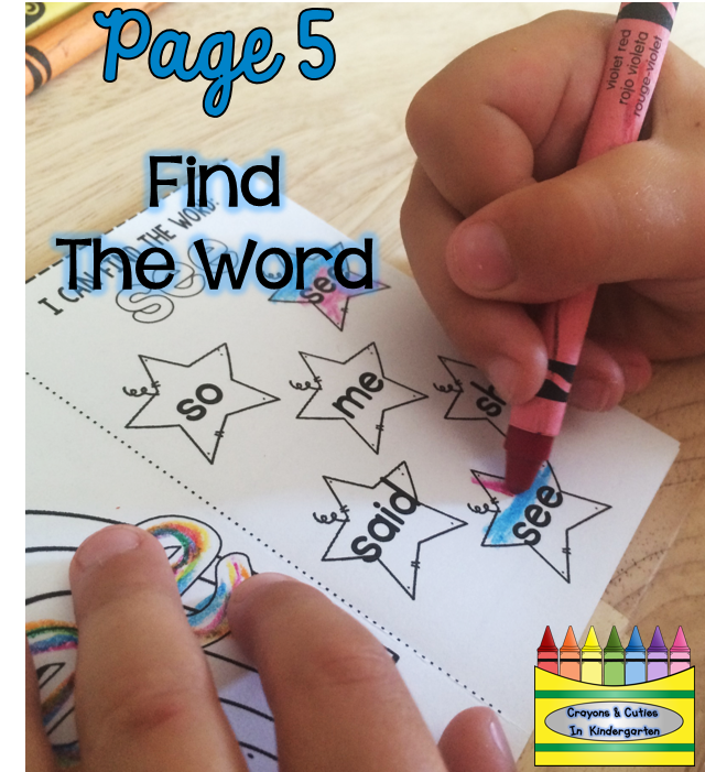 Crayons & Cuties In Kindergarten: Organizing my Sight Word Binder ...