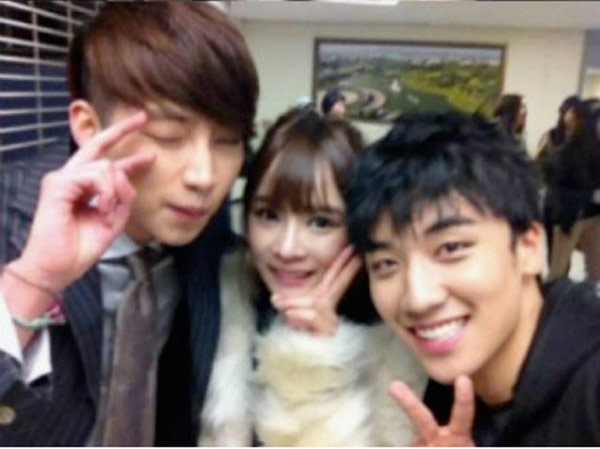 We Love Big Bang: [Photo] Seungri with friends backstage at YG Family ...