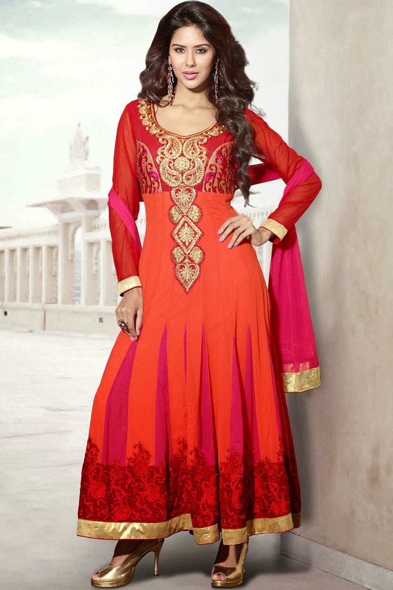 albarino net: Indian Party Wear Frocks Collection 2014