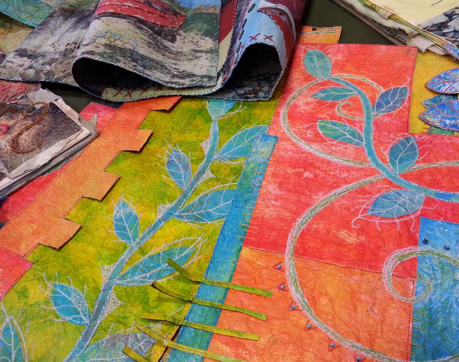 Hippystitch: Rachel Lombard - Contemporary Stitched Textile Art