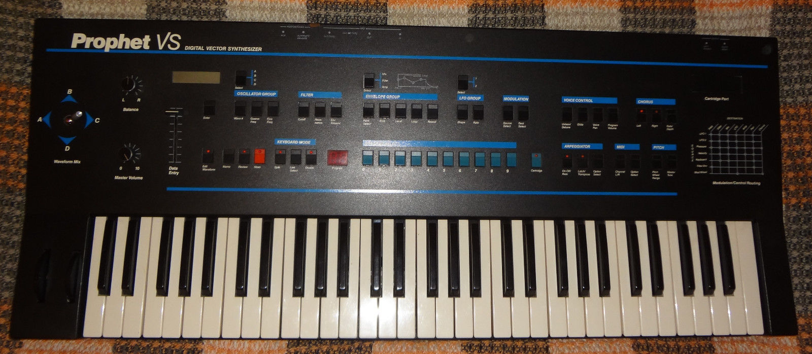 MATRIXSYNTH: Sequential Circuits Prophet VS Hybrid Synthesizer SN 0423