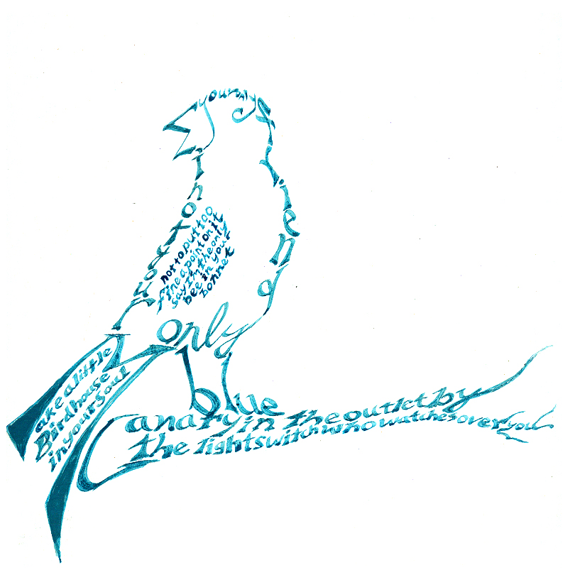 "Coffee and Comics Stunted my Growth!": Calligram in Your Soul