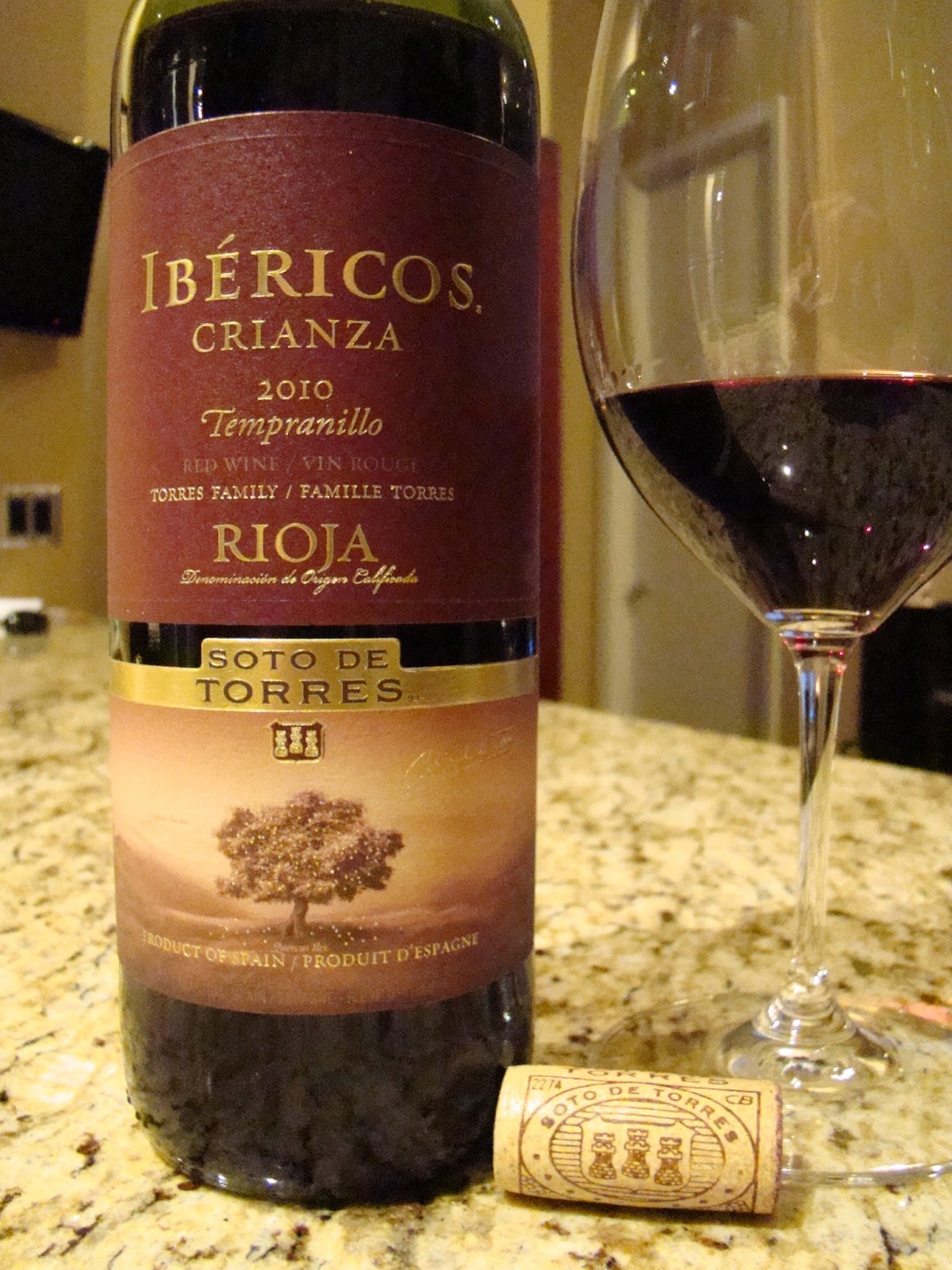 PaulNJoyWine: Miguel Torres Ibéricos Crianza 2010, Rioja, Spain