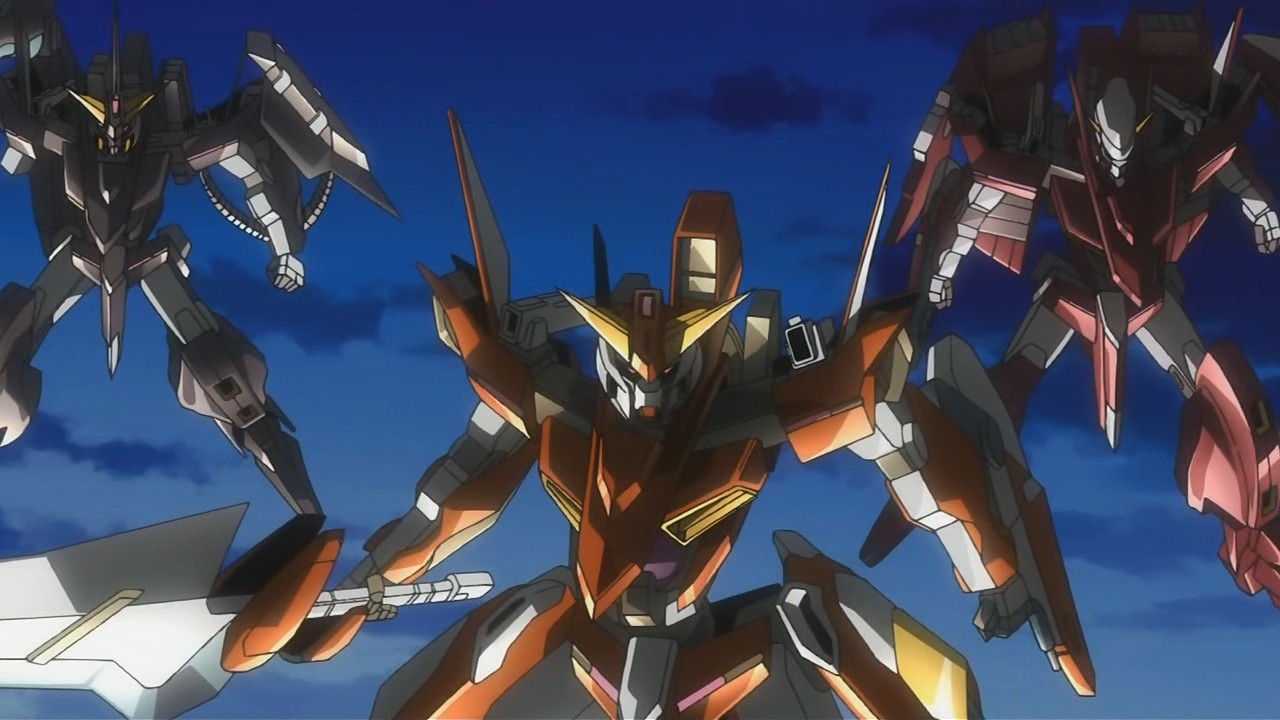 team trinity (gundam 00) VS zechs merquise (gundam wing) | SpaceBattles