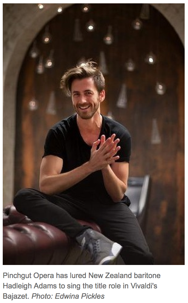 BARIHUNKS ®: Hadleigh Adams singing "Dov'è la figlia?" from Bajazet