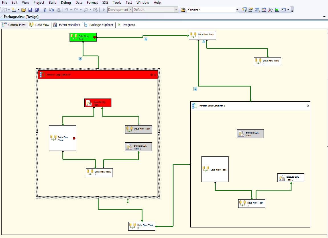 The ASP.NET MVC Club: How to fix the SSIS error : "Parameter name is unrecognized."