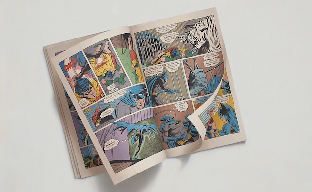 Calvin's Canadian Cave of Coolness: Photorealistic Comic Book Paintings ...