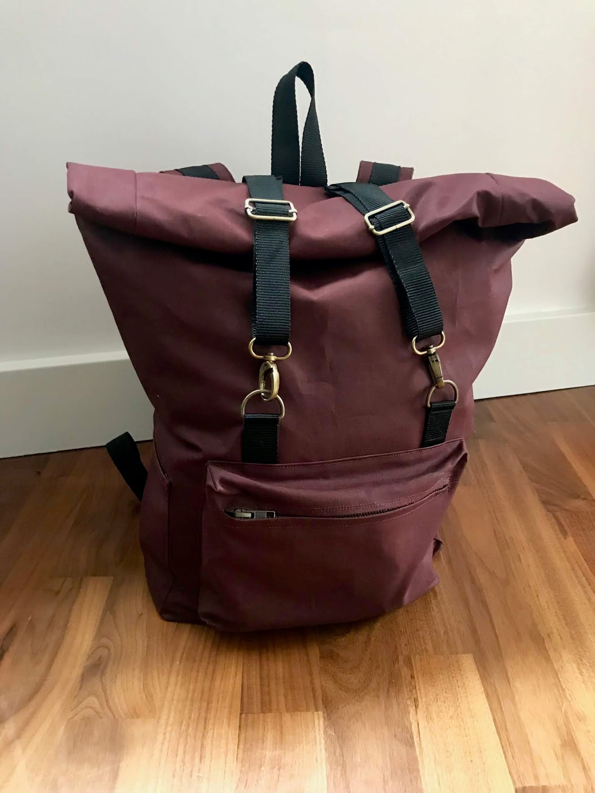 Diary of a Chain Stitcher : Waxed Cotton Desmond Backpack