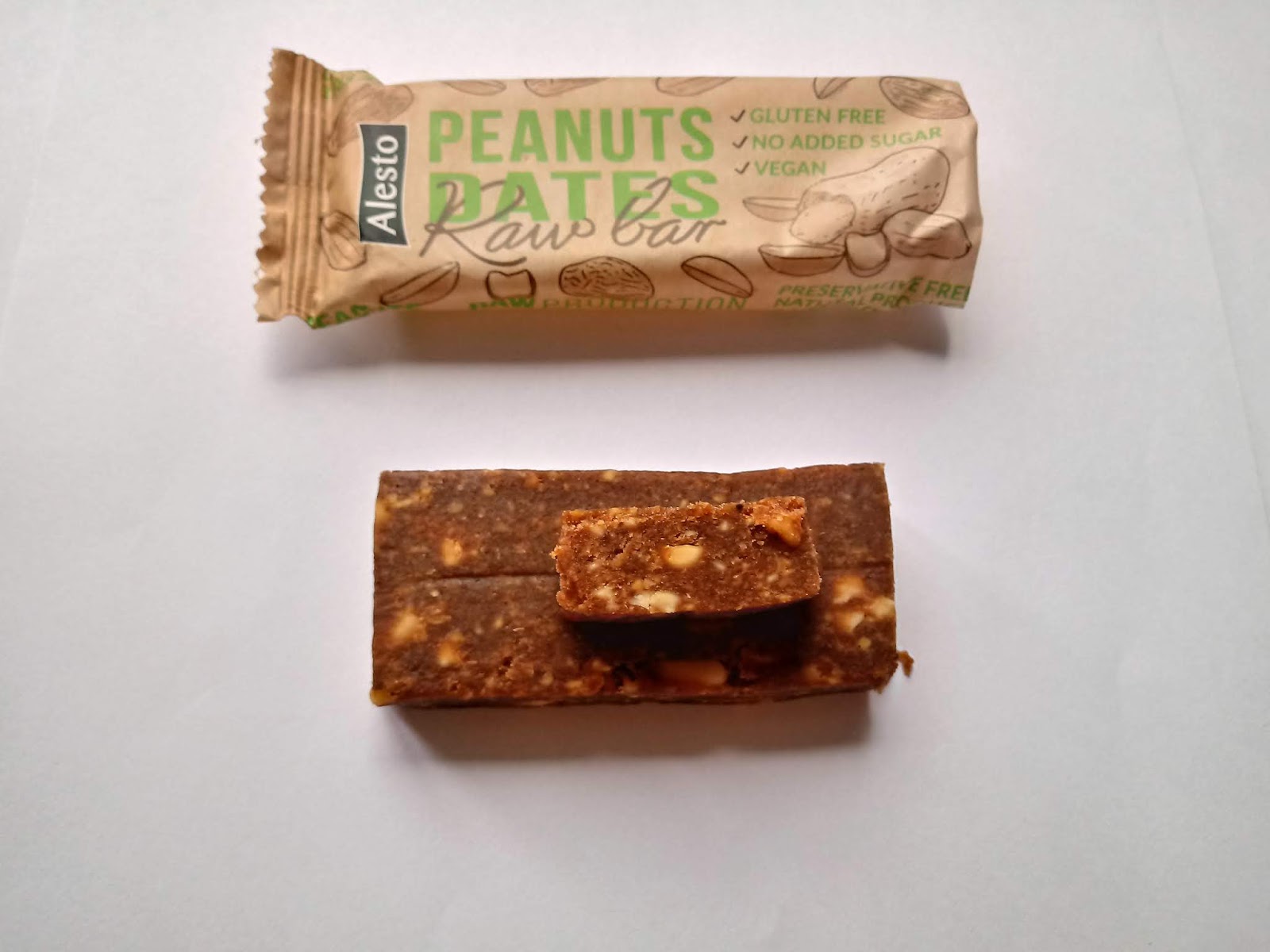 The Essentials of a Healthy Lifestyle: Alesto, Peanuts & Dates Raw Bar ...