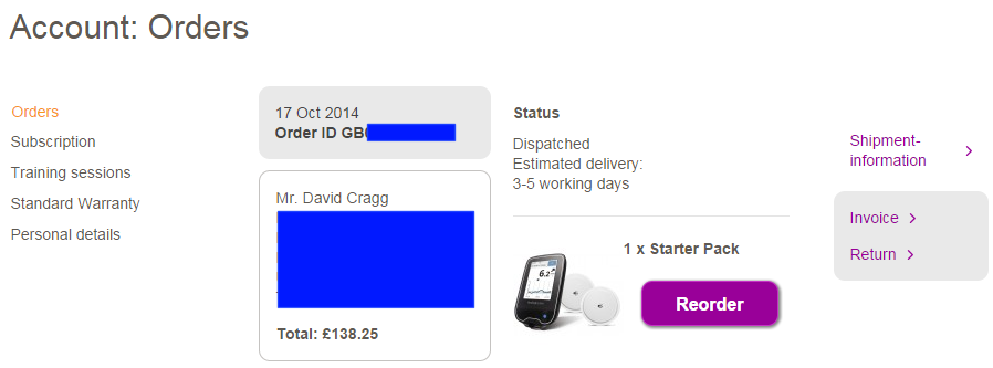 T1 ramblings: Review: The Abbott Freestyle Libre