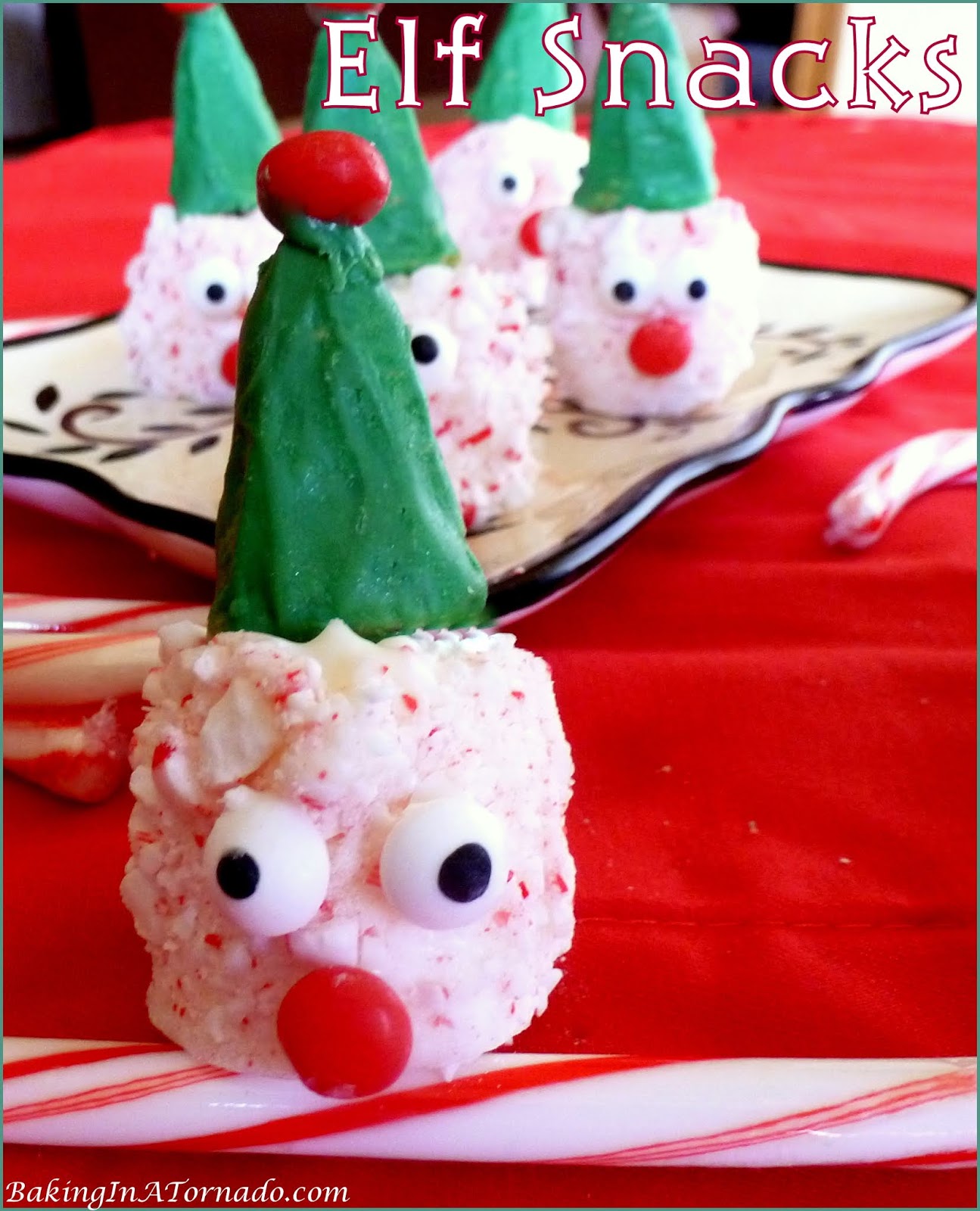Baking in a Tornado: Elf Snacks: Jolly Blog With Friends