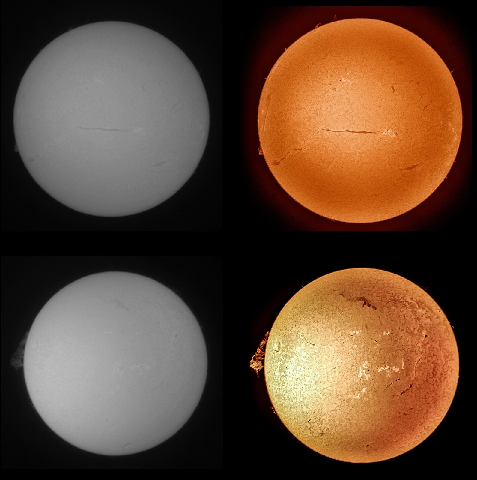 Mary's Astronomy/Science Blogs: Features of the Sun and How to Observe ...