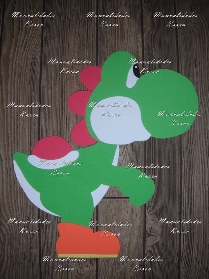 Moldes de yoshi en foami - Imagui