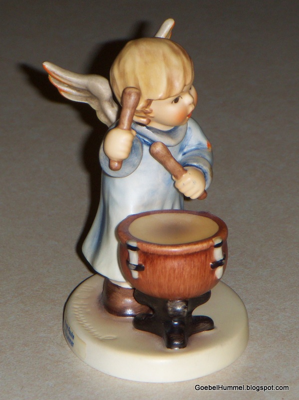 Goebel Hummel: Goebel Hummel Figurine "Divine Drummer" Angel #2096/M ...