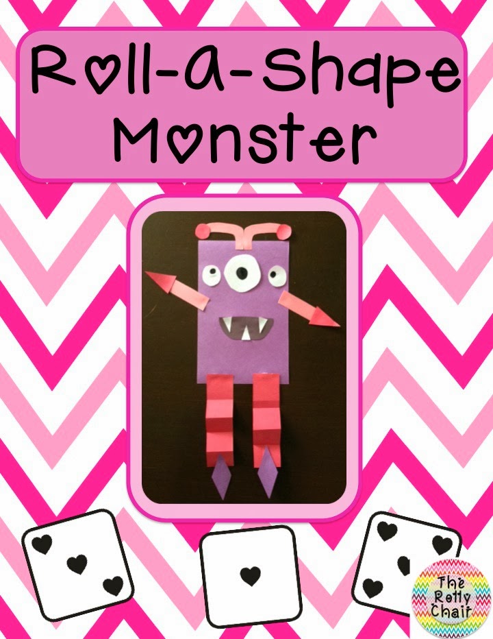 The Rolly Chair: Roll-a-Shape Monster Freebie