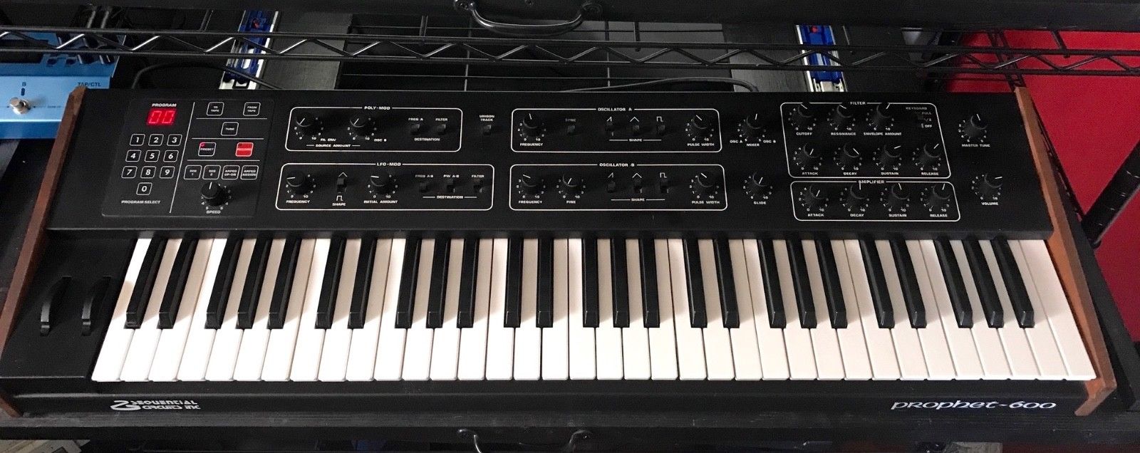 MATRIXSYNTH: SEQUENTIAL CIRCUITS PROPHET 600 analog synthesizer with GLIGLI