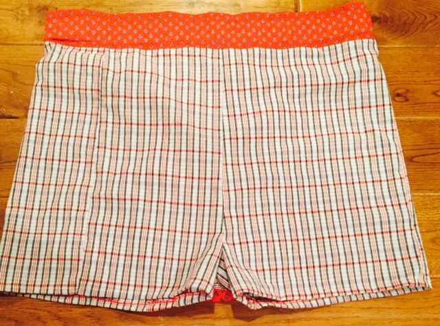 Refashion Co-op: #2 Boxers or Sleep Shorts from Worn Shirt