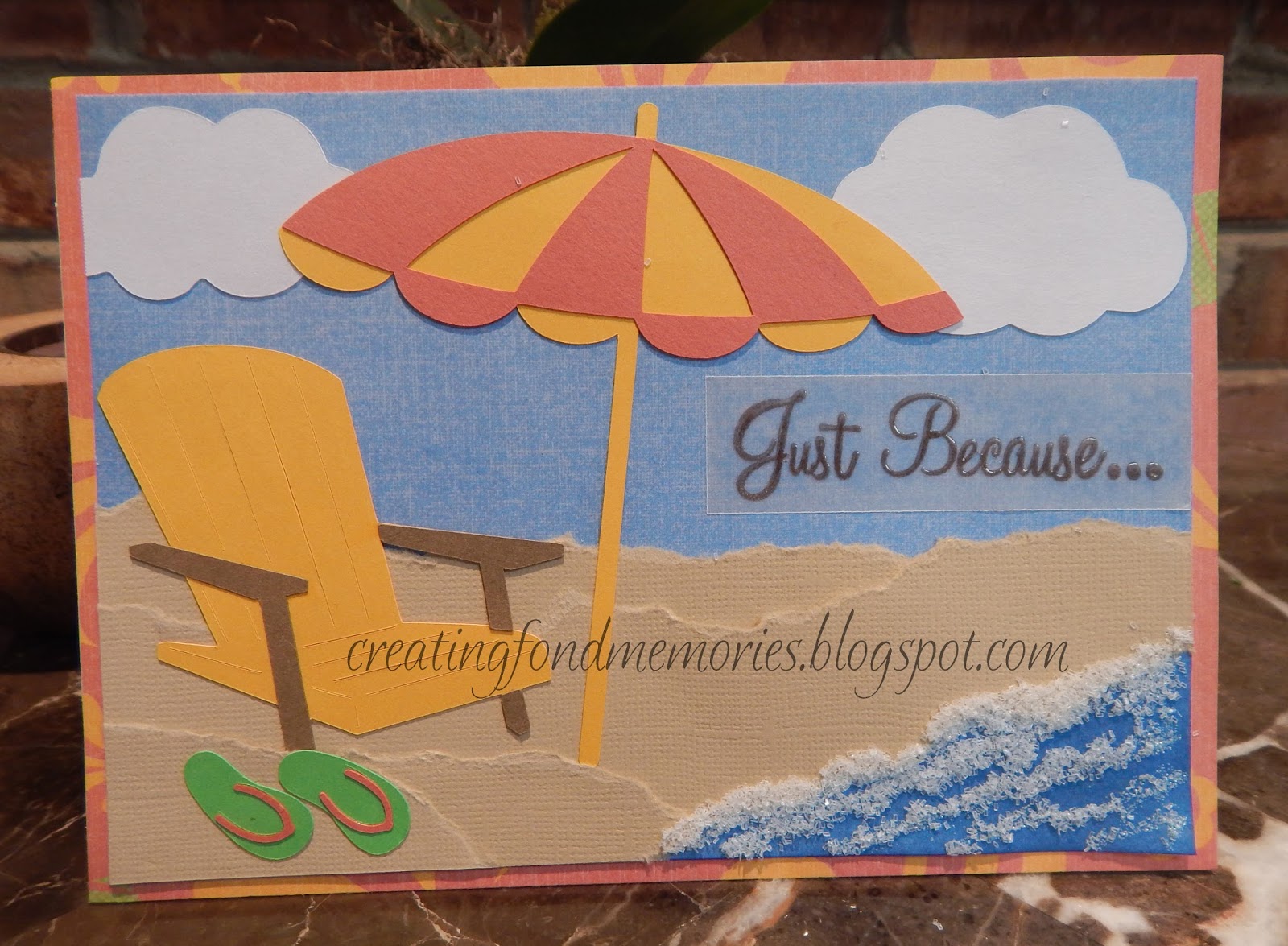 Creating Fond Memories: Beach-Themed Card