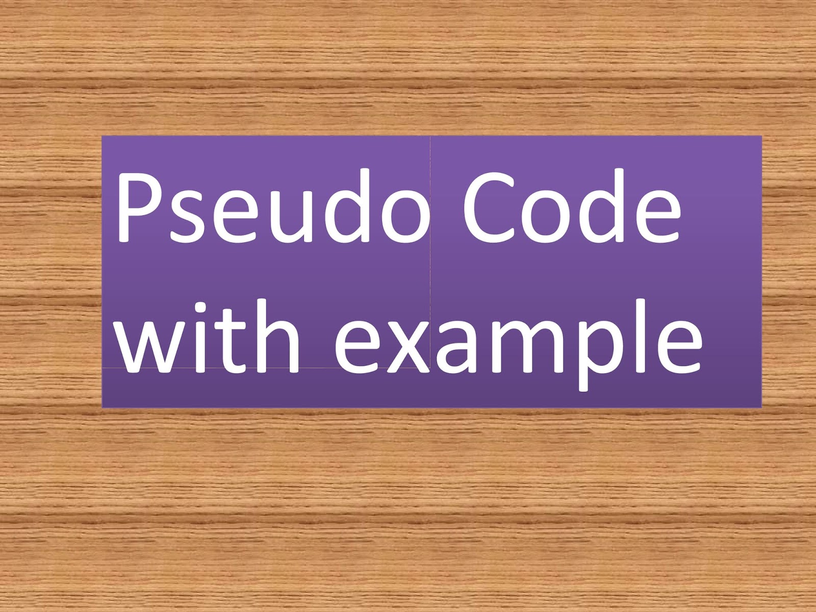 Learnprograming Byluckysir What Is Pseudocode With Example