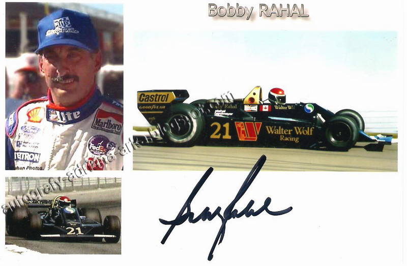 Autographs-F1: Bobby RAHAL