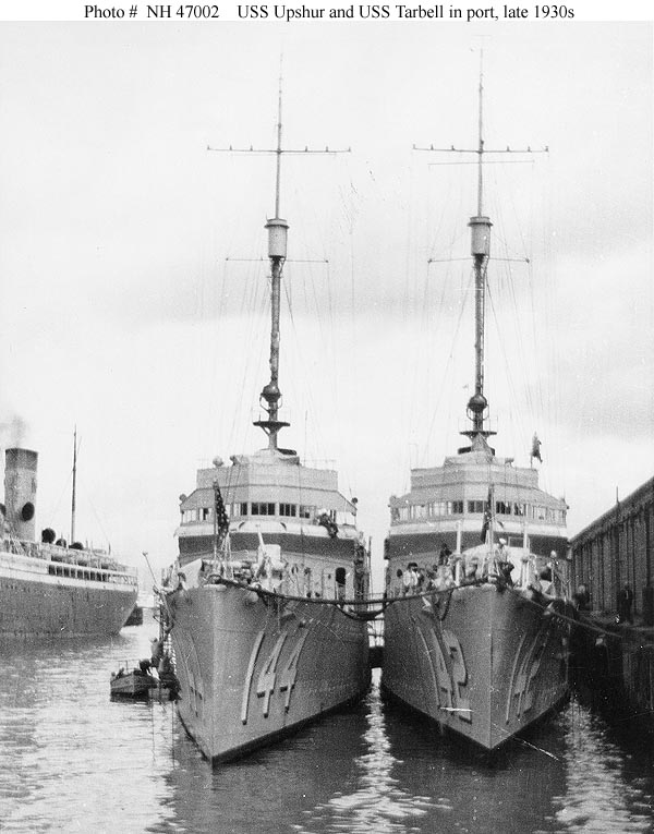 Naval Warfare: USS Upshur (DD-144, AG-103)