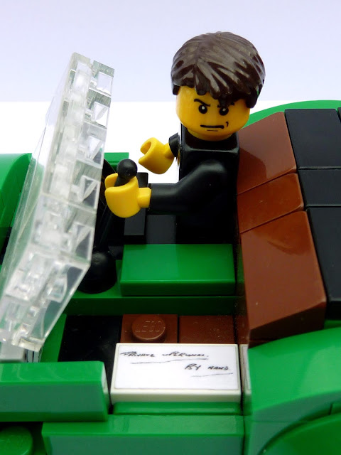 The Prisoner KAR 120C Lotus 7 done with Lego