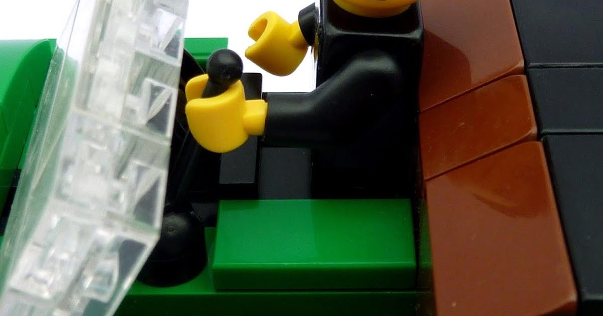 The Prisoner KAR 120C Lotus 7 done with Lego