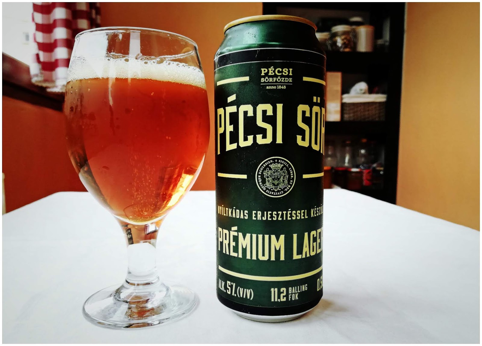 Sörcsap: Pécsi Prémium Lager