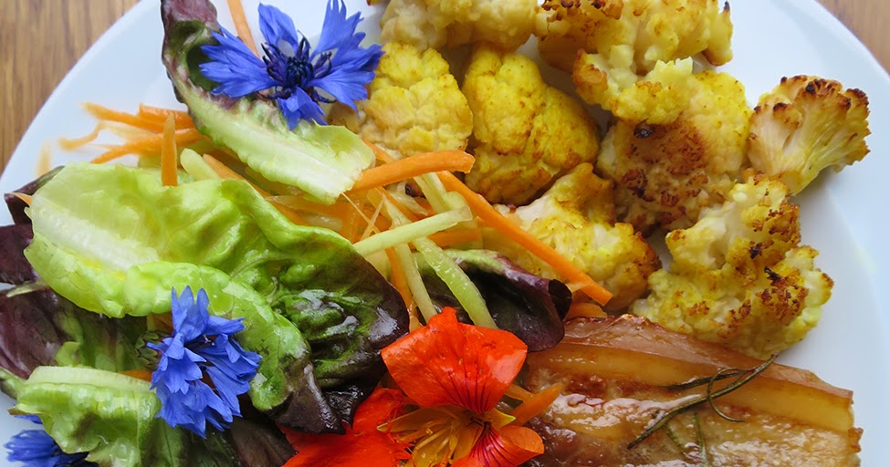 Nourish me lovingly: Pork belly and flower salad (AIP)